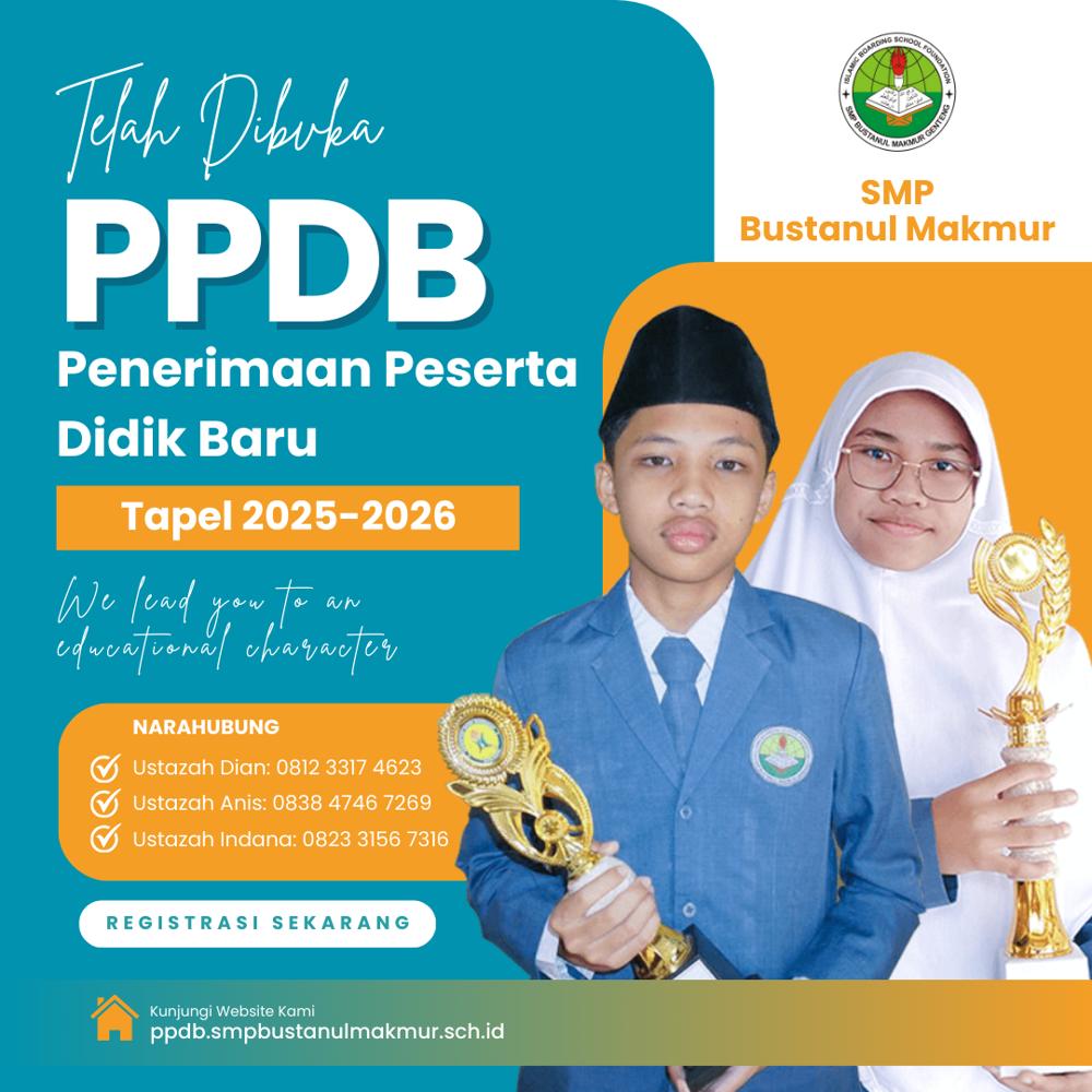 Beranda - PPDB SMP Bustanul Makmur